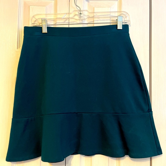 LOFT | Skirts | Loft Teal Mini Skirt | Poshmark